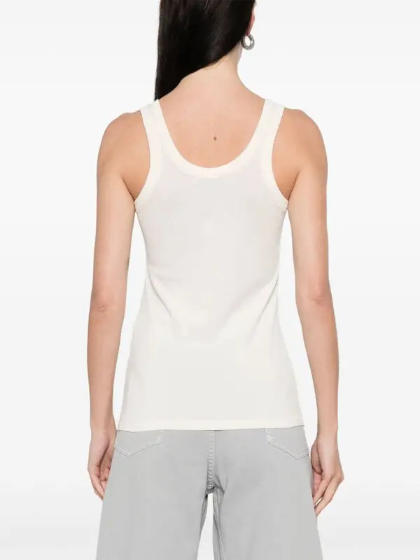 LEMAIRE Cotton Tank Top - Neutrals