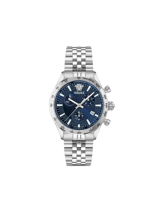 Versace Hellenyium Chrono Petite 40mm - Blue