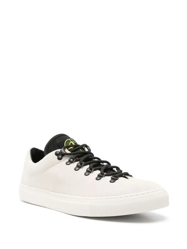 Stone Island Compass-patch Sneakers - Neutrals