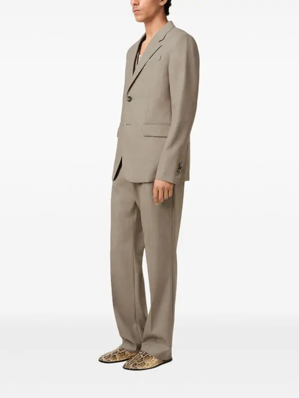 AMI Paris Wool Blazer - Neutrals