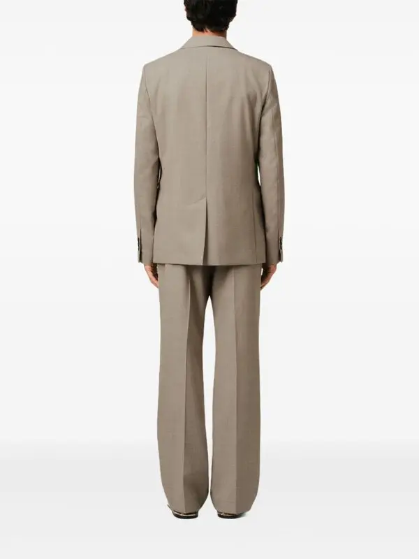 AMI Paris Wool Blazer - Neutrals