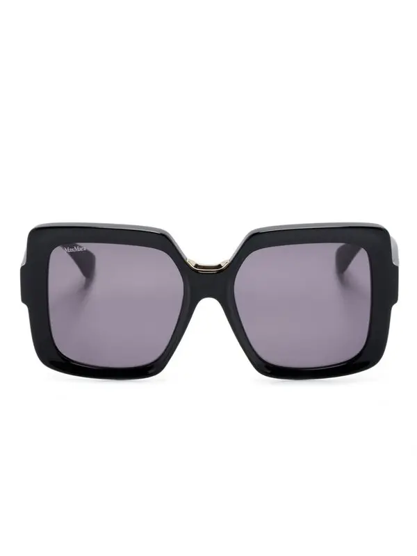 Max Mara Oversized Sunglasses - Black