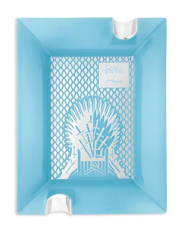 S.t. Dupont X Game Of Thrones Porcelain Ashtray - Blue