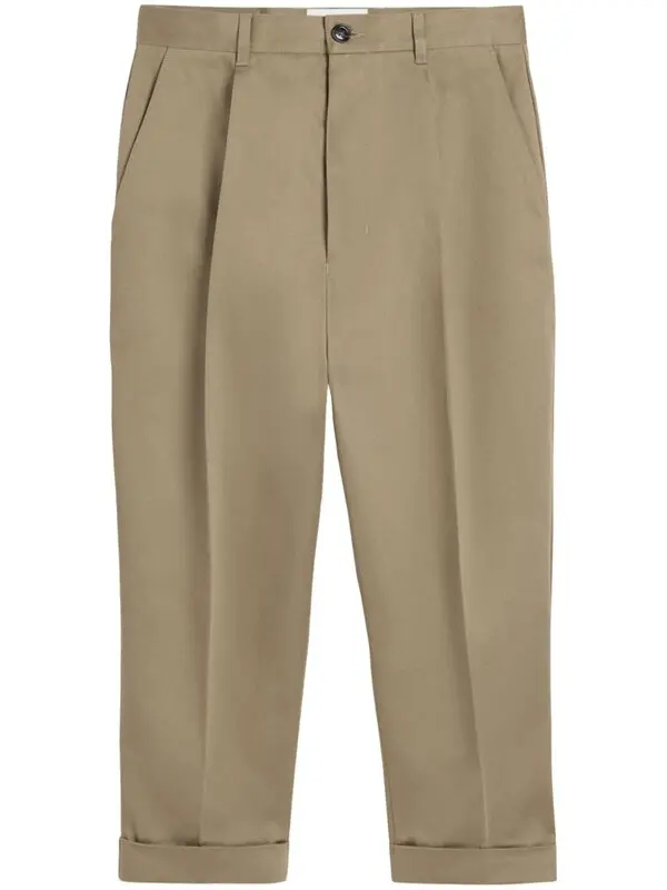 AMI Paris Tapered-leg Trousers