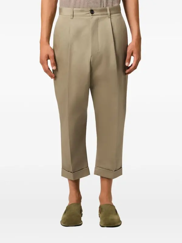 AMI Paris Tapered-leg Trousers