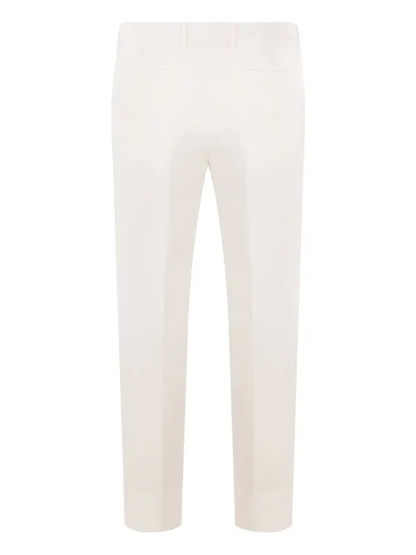 Zegna Pleated Gabardine Trousers