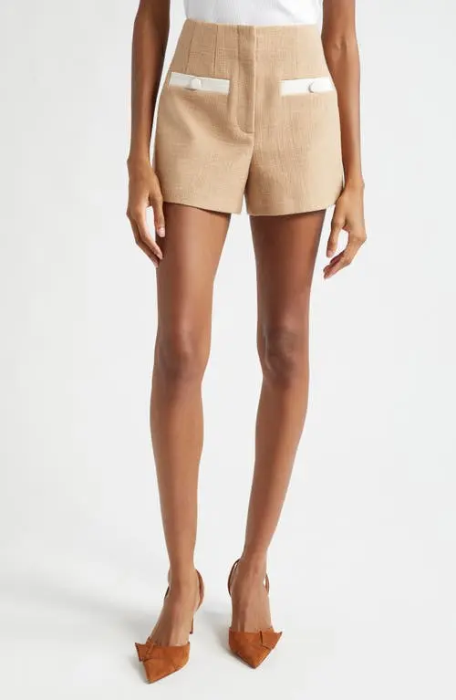 Veronica Beard Gershwin Tweed Shorts