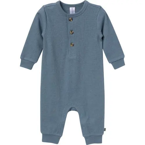MODERN MOMENTS™ BY GERBER Slouch Romper - Medium Blue