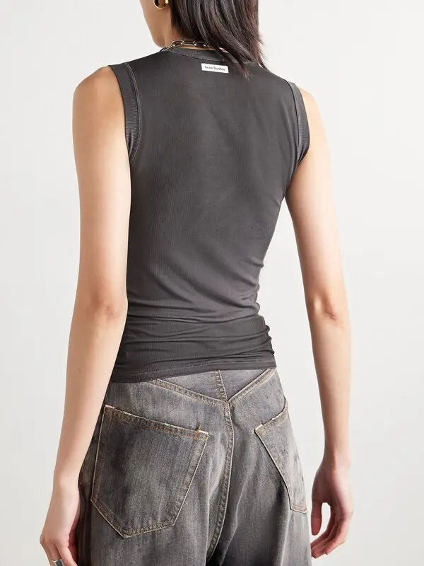 Acne Studios Ribbed Stretch-jersey Tank