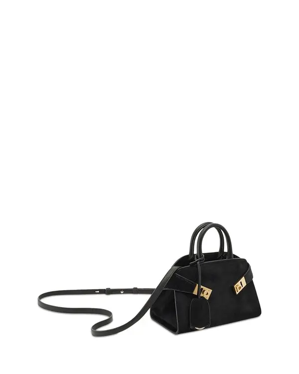 FERRAGAMO Hug Mini Bag - Nero