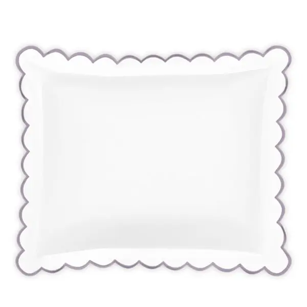 MATOUK Dakota Percale Boudoir Sham - Deep Lilac