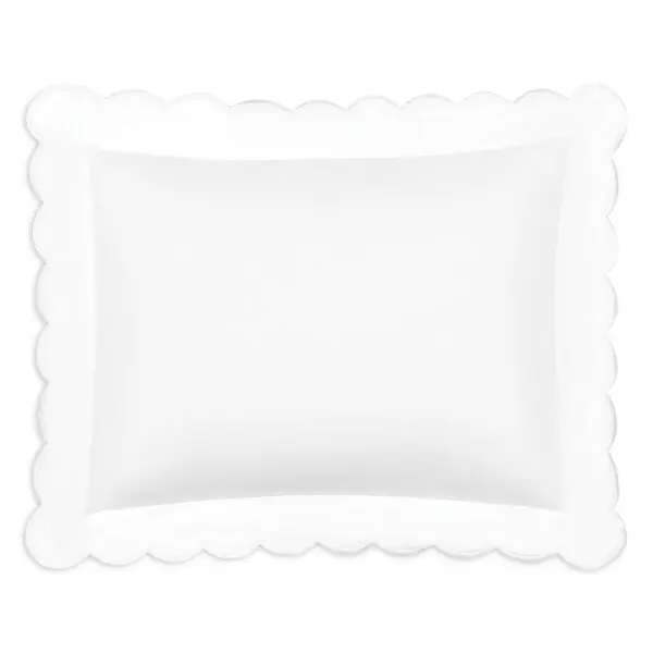 MATOUK Dakota Percale Boudoir Sham - White