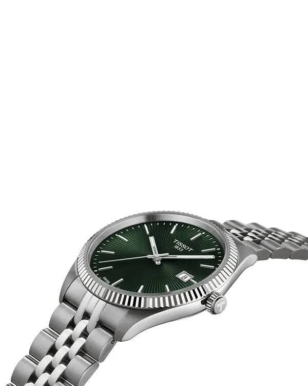 TISSOT Ballade 40mm Watch - Green/silver
