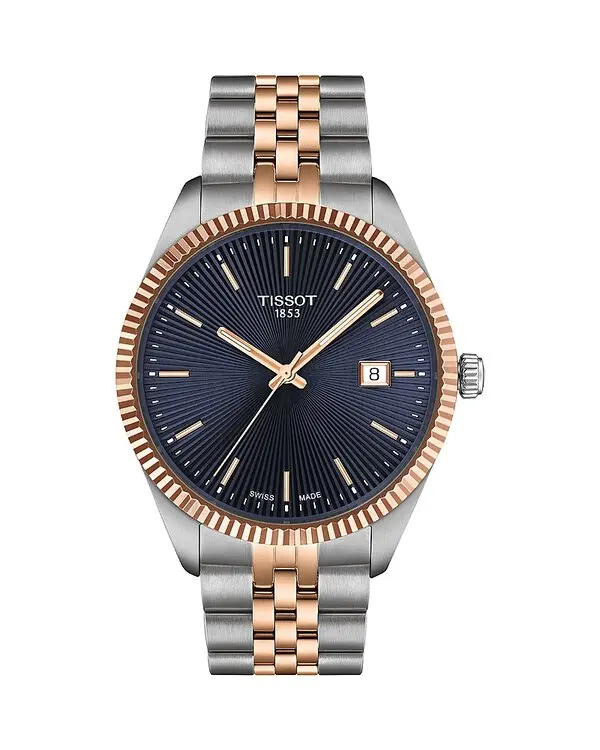 TISSOT Ballade Watch - Blue/two Tone