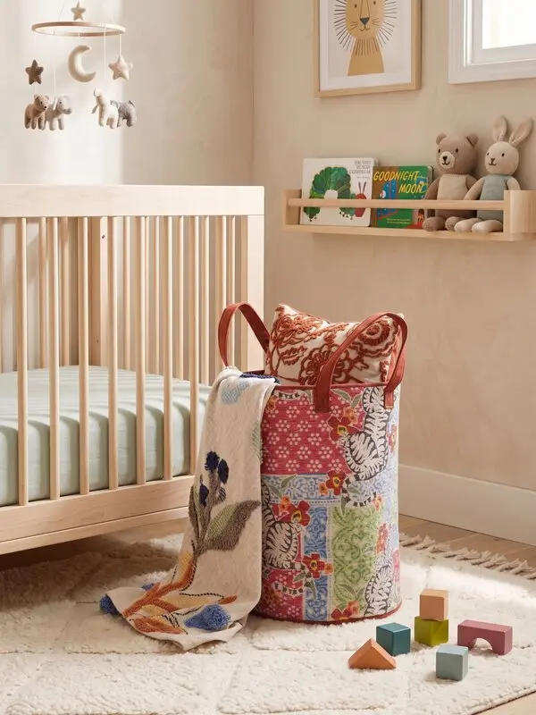 GAURI KOHLI Sundance Laundry Hamper Storage Basket