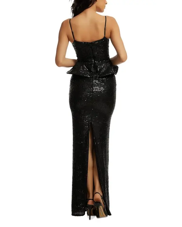 Dress The Population Akiah Sequined Gown