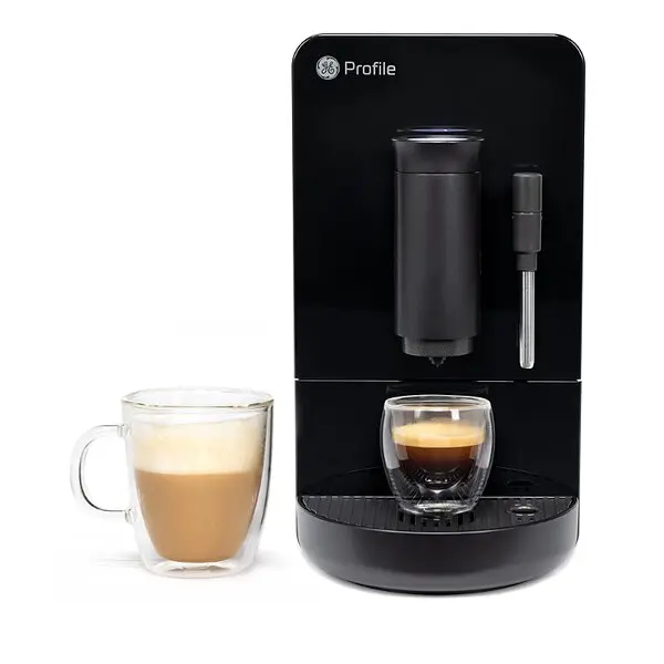 GE APPLIANCES Profile Automatic Espresso Machine And Frother - Black