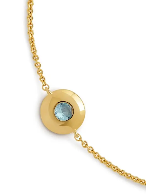 Monica Vinader 18kt Yellow Vermeil March Birthstone Bracelet - Gold