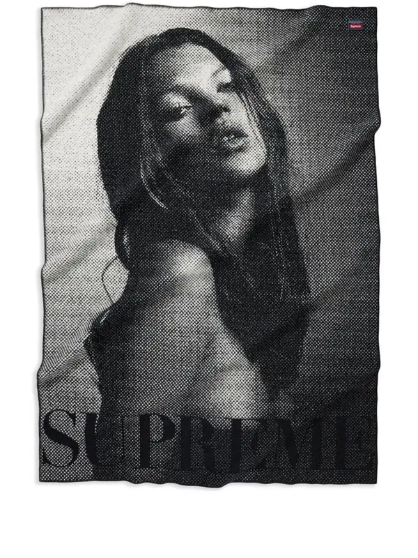 Supreme X Faribault Kate Moss Blanket - Grey
