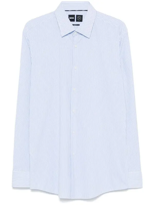 BOSS Striped Shirt - Blue