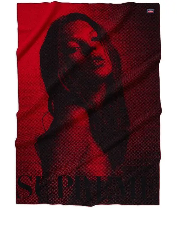 Supreme X Faribault Kate Moss Blanket - Red