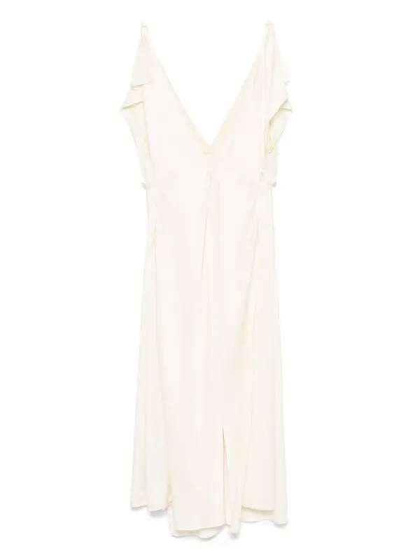 JIL SANDER Satin Midi Dress