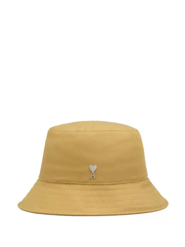 Ami De Coeur Cotton Bucket Hat - Brown