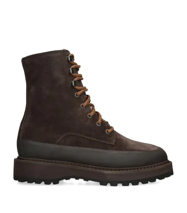 Le Monde Beryl Suede Dolomite Ankle Boots