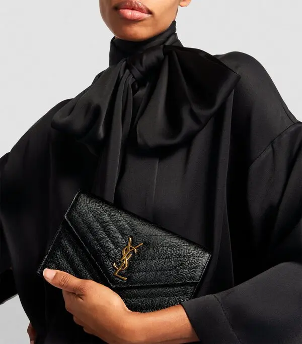 Saint Laurent Small Envelope Clutch Bag