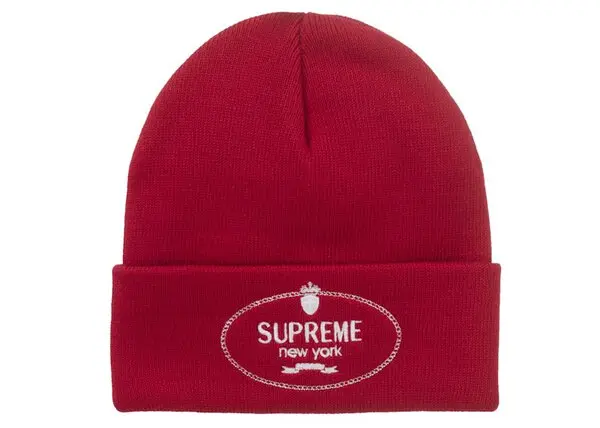 Supreme Crest Beanie - Red