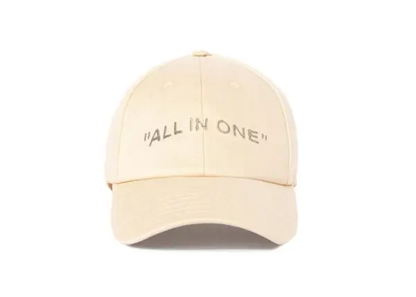 Off-White All In One" Cap - Beige