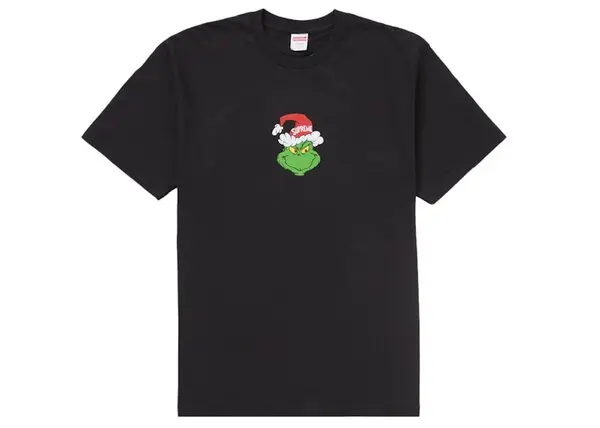 Supreme Grinch Tee Shirt - Black
