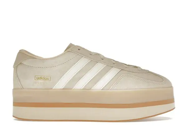 Adidas Gazelle Stack Sneakers - Sand Strata/gum/cream White
