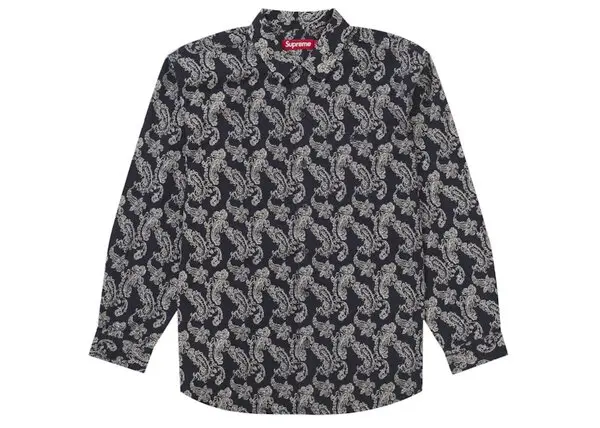 Supreme Paisley Flannel Shirt