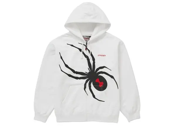 Supreme Spyder Zip Up Hooded Sweatshirt