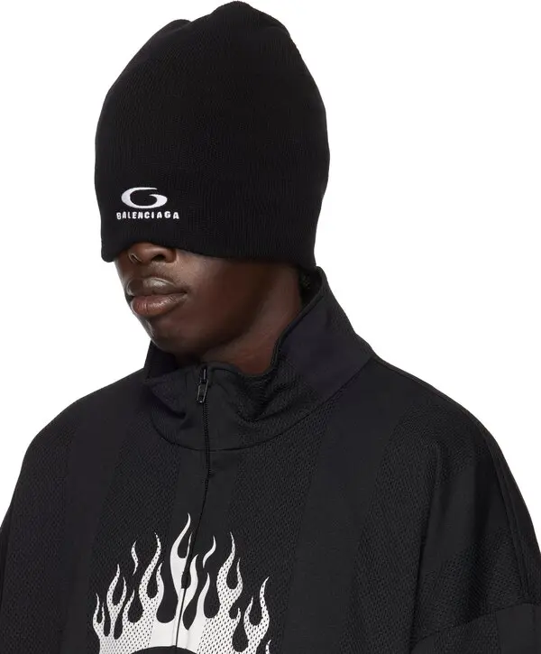 Balenciaga Loop Sports Icon Beanie - 1000 | Editorialist