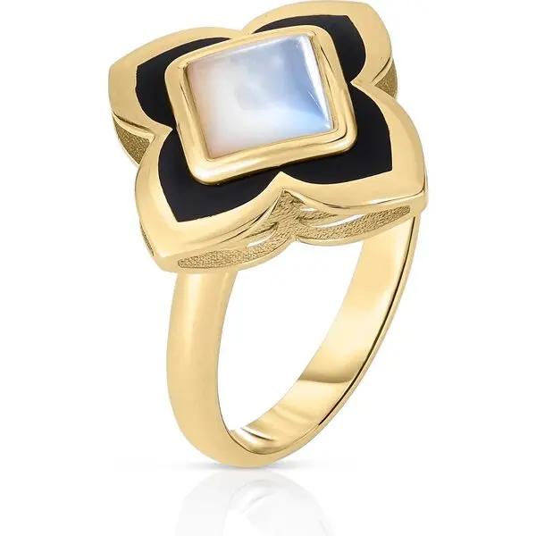 Roberto Coin Carnevale Mother-of-pearl Ring - Yellow Gold