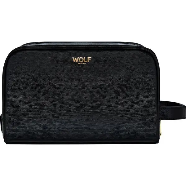 Wolf W Washbag - Black