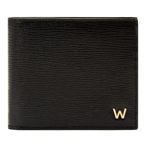 Wolf W Billfold & Coin - Black