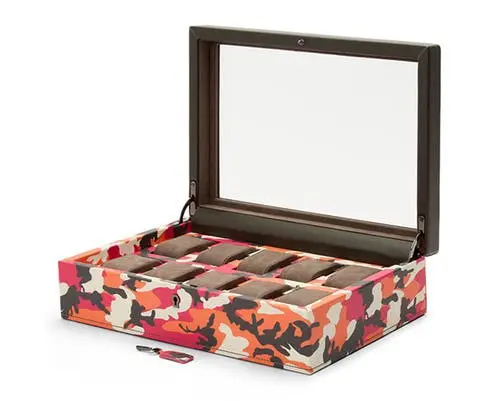 Wolf Elements 10-piece Watch Box - Fire