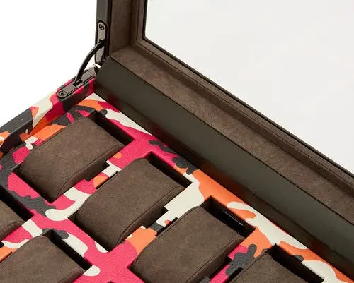 Wolf Elements 10-piece Watch Box - Fire