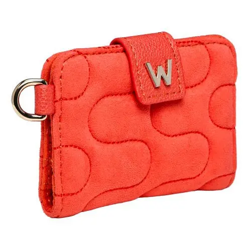 Wolf Mimi Swirl Card Case - Radiant Red