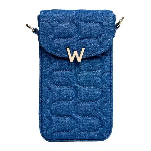 Wolf Mimi Swirl Phone Bag - Denim