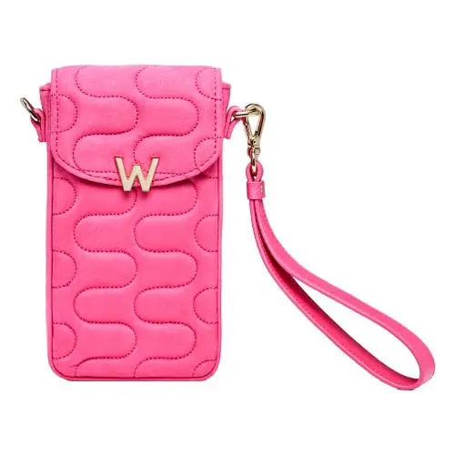 Wolf Mimi Swirl Phone Bag - Pink Flash