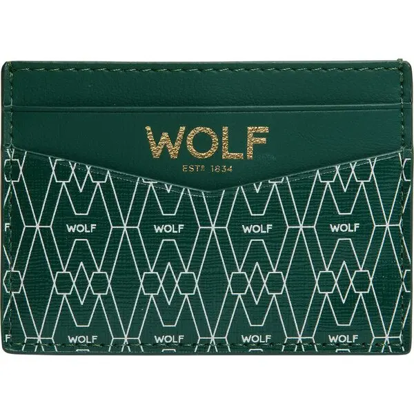Wolf Signature Cardholder - Green