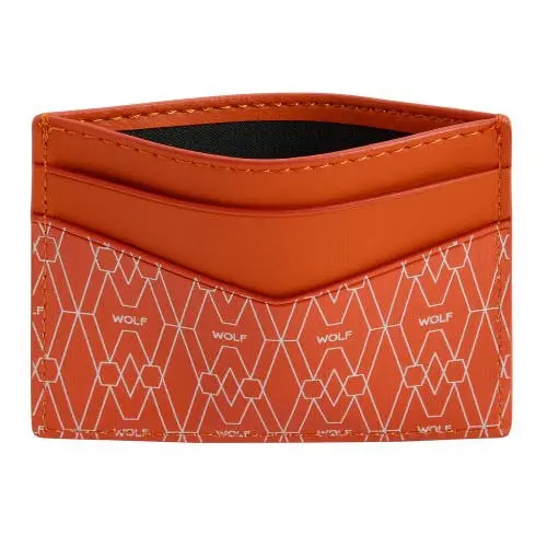 Wolf Signature Cardholder - Orange