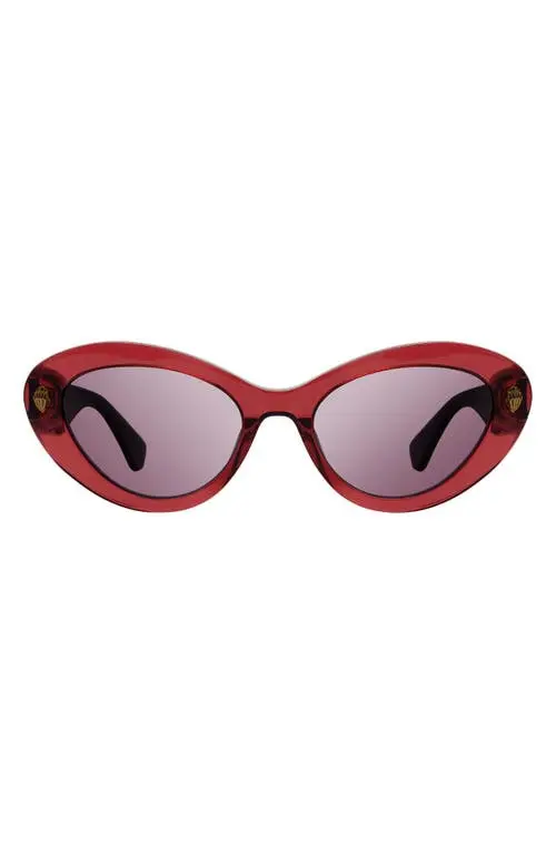 Kurt Geiger 52mm Cat Eye Sunglasses - Red