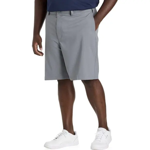 REEBOK Big & Tall Performance Shorts - Grey 5/vector Navy