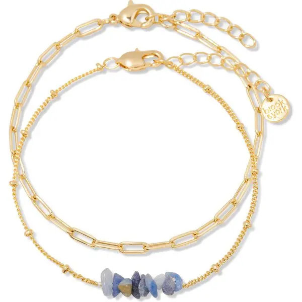 BROOK & YORK Alex Stacked Bracelet Set - Gold December