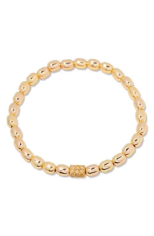 BROOK & YORK Brei Birthstone Beaded Bracelet - Gold November